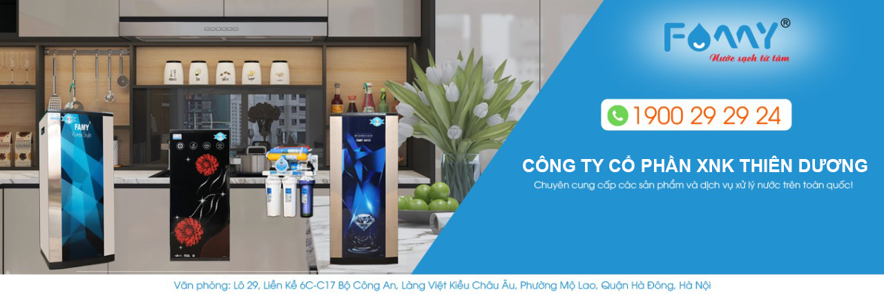 Famy chuyên gia xử lý nước - Nước sạch từ tâm